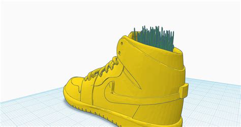 Stl File Flowerpot Right Nike Air Jordan Sneaker ️・3d Printing Design