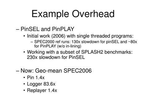 Ppt Deterministic Logging And Replaying Framework For User Mode