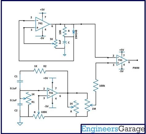 Circuit Diagram For Pulse Position Modulation