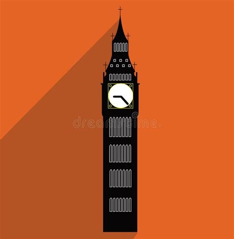 Big Ben London Stock Vector Illustration Of Circle 295979354