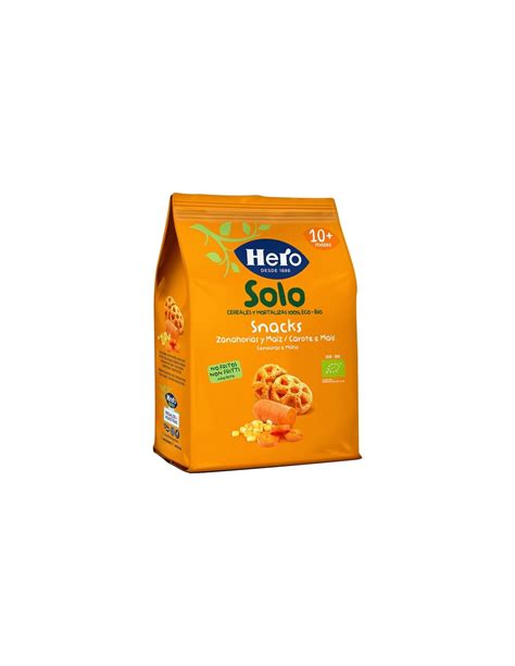 Hero Solo Snacks Zanahoria 40 G