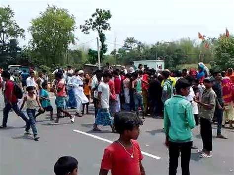The Truck Collided While Overtaking The Road Was Blocked For Hours