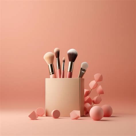 Premium AI Image Beauty Products Background Empty Space High Quality Ai Generated Image On