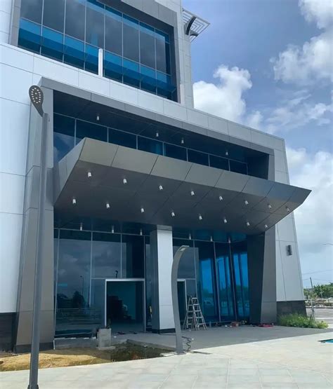 High Quality Acp Works Canopy Cladding Aysh Groups