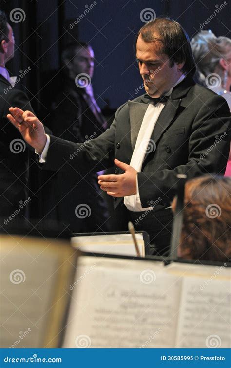 Orchestra Conductor Editorial Image Image 30585995