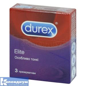 ПРЕЗЕРВАТИВЫ ЛАТЕКСНЫЕ С СИЛИКОНОВОЙ СМАЗКОЙ "DUREX ELITE" особо тонкие ...