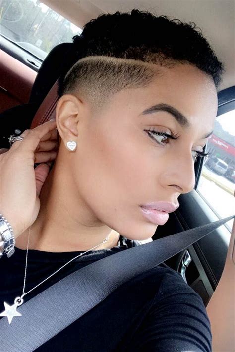 Low Fade Haircut For Women