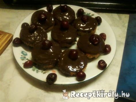 Meggyes csokis muffin Receptkirály hu