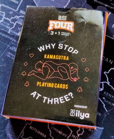Kama Sutra Playing Cards Hobbies Toys Toys Games On Carousell