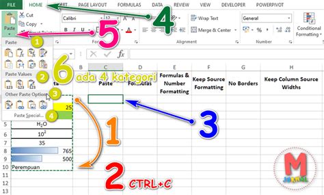 15 contoh cara copy paste special excel panduan lengkap m jurnal