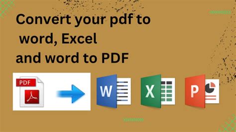 Convert Your Pdf To Word Excel Power Point By Muzammilazam11 Fiverr
