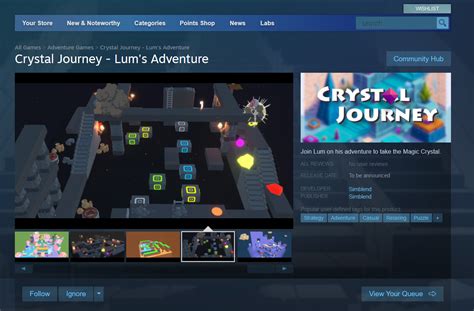 Just Created The Steam Page Of My Game Its Made In Unity So I Hope It