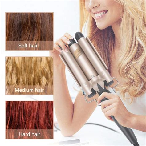 Professional Hair Curling Iron Ceramic Triple Barrel Hair Curler Irons