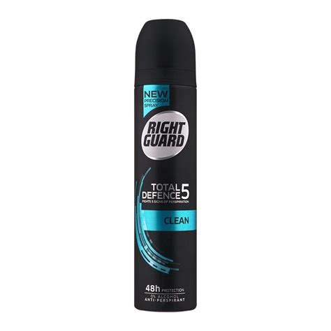 Buy Schwarzkopf Right Guard Total Defence 5 Clean Anti Perspirant Body