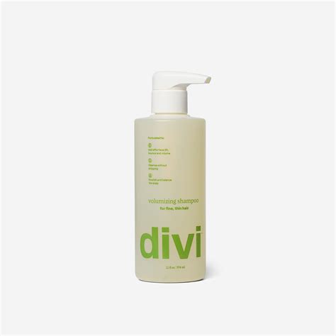 Divi Volumizing Shampoo Bounce Lift And Shine For Fine Thin Hair