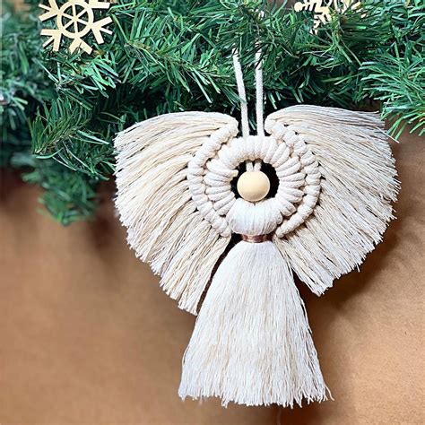 Macrame Angel Tutorial Pdf Diy Pattern For Beginner Step By Step