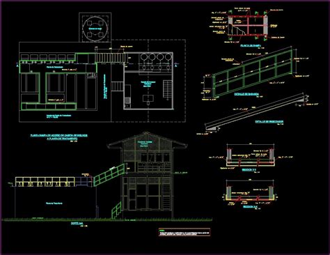 Access Ramp DWG Plan For AutoCAD Designs CAD