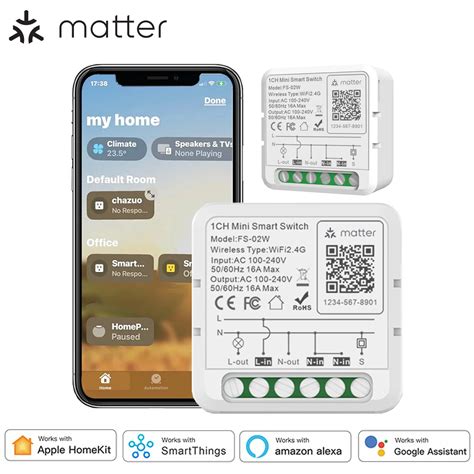 M Dulo WiFi Smart Switch Para Casa Luz Automa O M Dulo De Rel Funciona