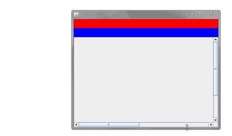 Java Jscrollpane Column Header With Frozen And Scrollable Components