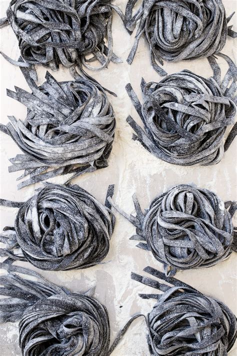 Homemade Squid Ink Pasta Love And Olive Oil
