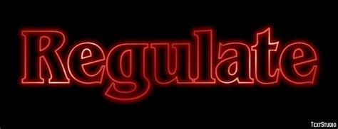 Regulate Text Effect And Logo Design Word