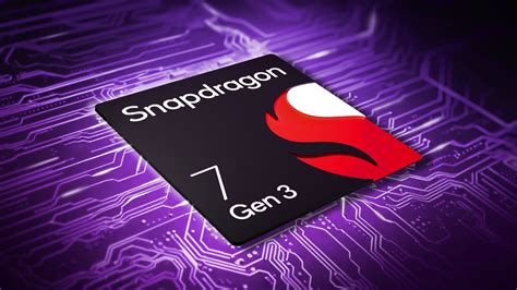 Insider Qualcomm Is Working On A Snapdragon 7 Gen 3 Chip With An