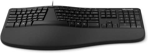 Microsoft Ergonomic Keyboard Wired Usb 20 Keyboard With Built In