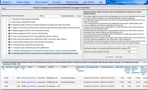 Oracle Db Estimate Network Latency Of Client Connections By Evaluation