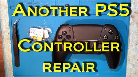 Ps5 Controller Repair Replacing Sticks With Hall Effect Sensors Black One Youtube