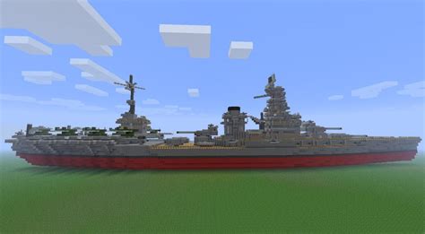 Battleship Ijn Ise Minecraft Map