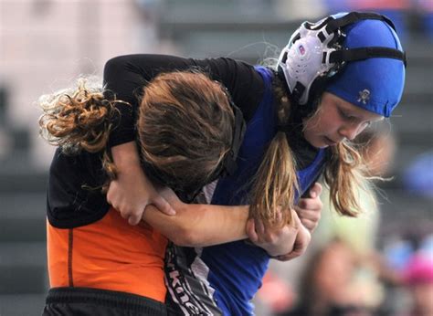 Images From The Usgwa Girls Wrestling Tournament At Eastern Michigan