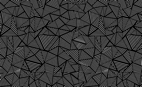 Black And White Geometric Wallpaper For Walls