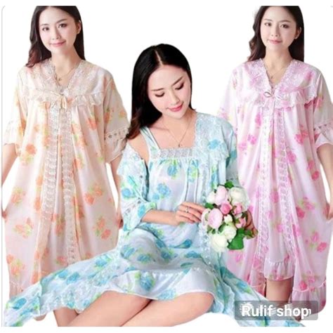 Jual Rulif Kimono Sexy Daster Kimono Silky Kimono Renda Import