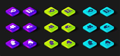 게임 주사위 클로버 슬롯 및 아이콘카지노 슬롯 머신을 설정합니다 벡터 0명에 대한 스톡 벡터 아트 및 기타 이미지 0명 3차원 형태 7 Istock