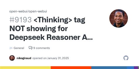 tag not showing for deepseek reasoner api but does show for local