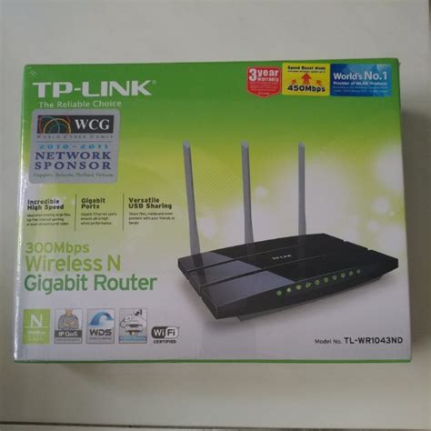 TP Link Router Computers Tech Parts Accessories Networking On Carousell