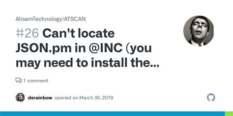 Can T Locate Json Pm In Inc You May Need To Install The Json Module