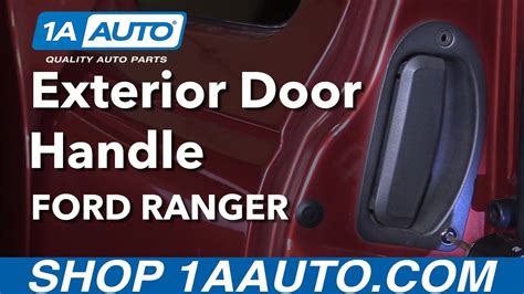 How To Replace Rear Passenger Exterior Door Handle 1998 2011 Ford