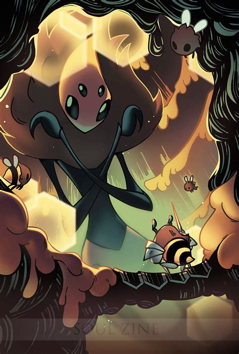 Queen Vespa Hk Hive Knight Hollow Knight Игры Игровой арт