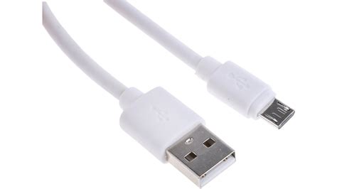Rs Pro Usb 20 Male Usb A To Male Micro Usb B 150mm Rs