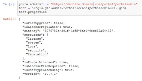 Type Error Prevents Arcgisgisadminportallicense From Working Properly · Issue 537 · Esri