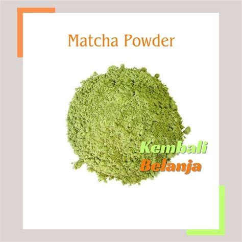 Jual Matcha Powder 10 Gram Premium Matcha Jepang Macha Powder Bubuk Green Tea Teh Hijau