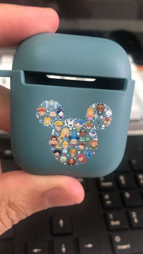 Mickey Mouse Airpod Pro Case Green Mobile Phones Gadgets Mobile