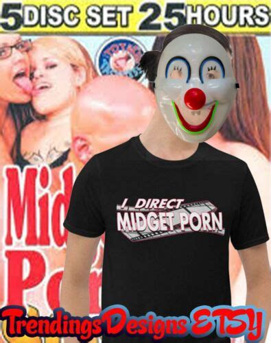 Funny Midget Porn Tshirt Porn Director Sex Joke Shirt I Love Midgets
