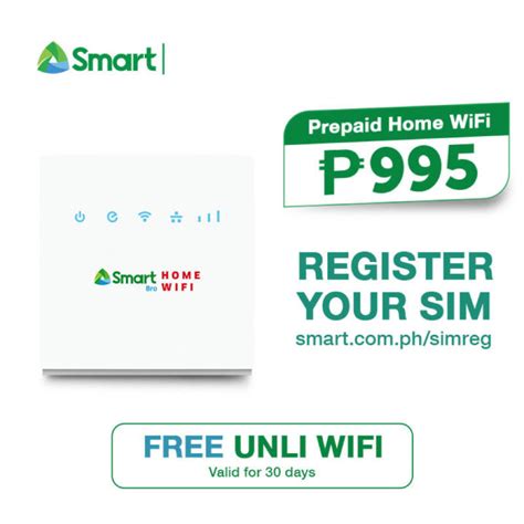 SMART Bro Prepaid Home Wifi LTE Boosteven R051 With Data Valid For 30
