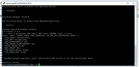 Incomplete Error Message · Issue 96 · R Dbiodbc · Github