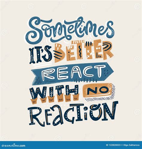 React With No Reaction Stock Vector Illustration Of Expression 122820023