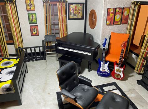 Ellath Contemporary Dollhouse Nanas Dollhouses And Miniatures