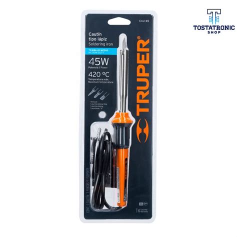 Cautín tipo lápiz de 45 watts Tostatronic