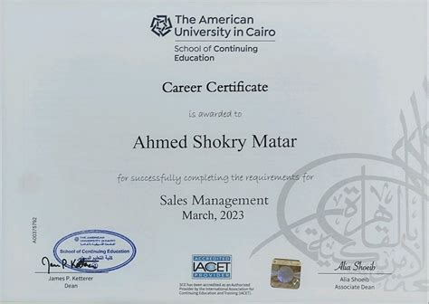 Ahmed Shokry On Linkedin Its My Pleasure To Share My Certificate Of